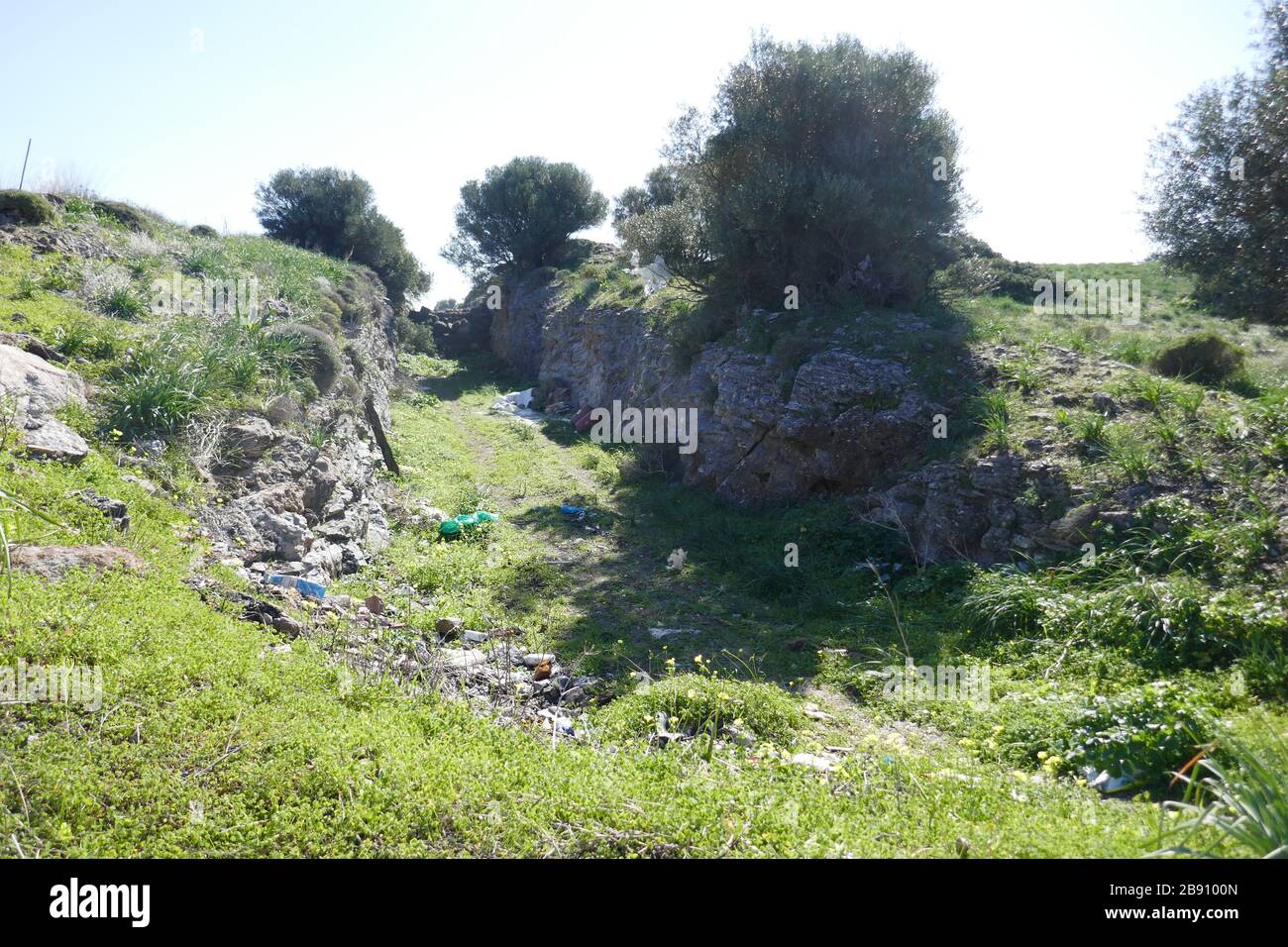 Archaeological Site of Thorikos, Greece Stock Photo - Alamy