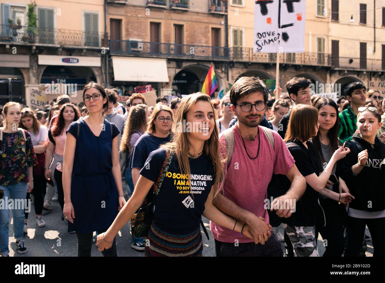 Youth activist on climate crisis Stock Photo - Alamy