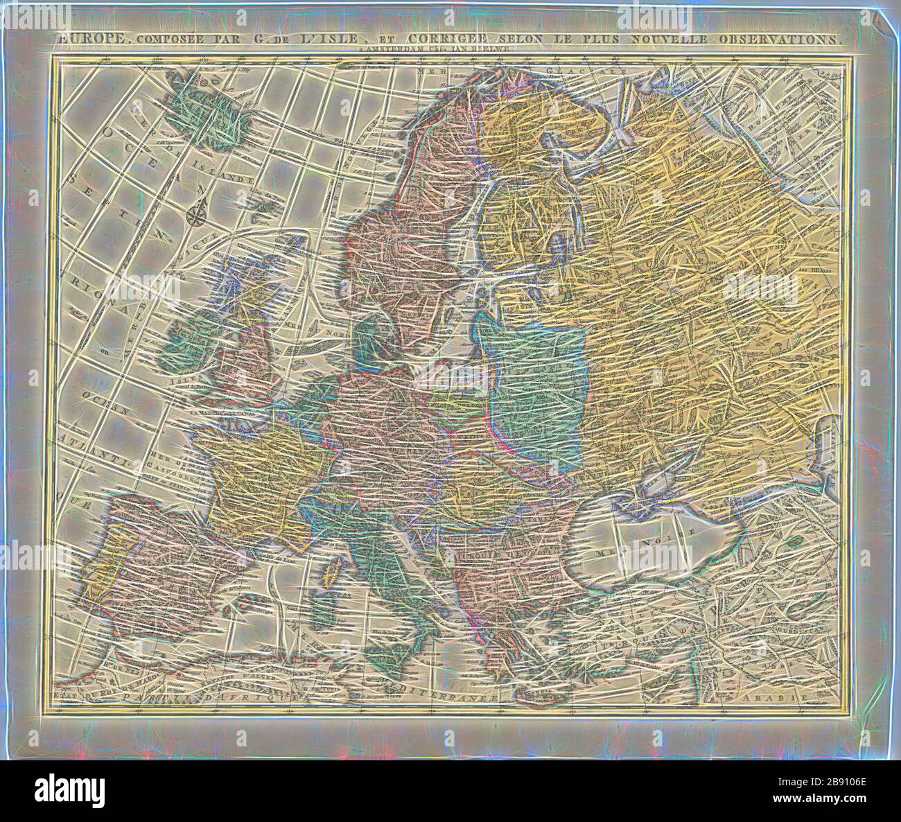 Map by guillaume de lisle 1675 1726 hi-res stock photography and images - Alamy