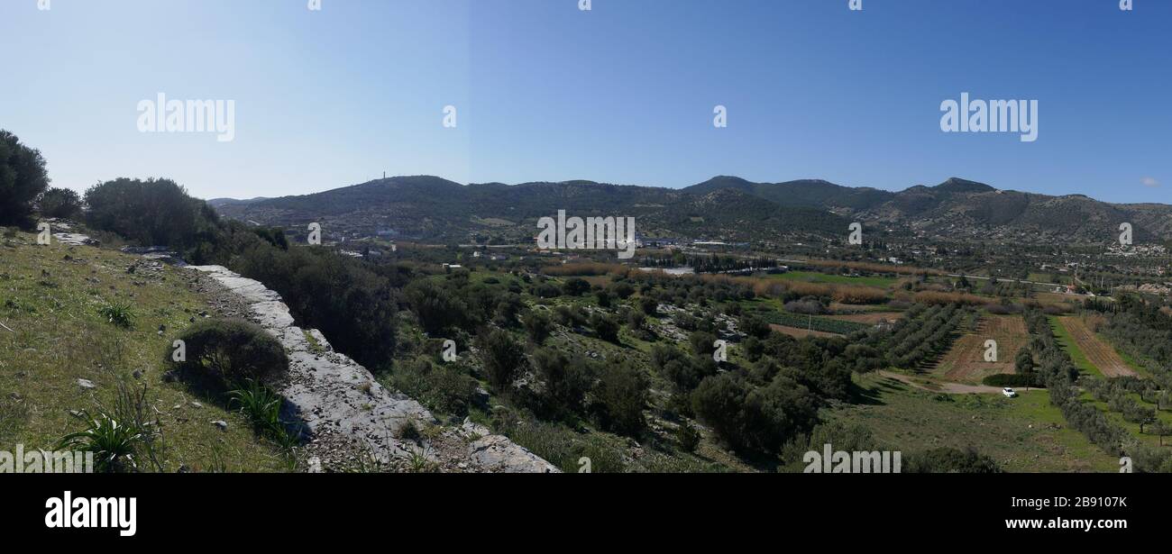 Archaeological Site of Thorikos, Greece Stock Photo - Alamy