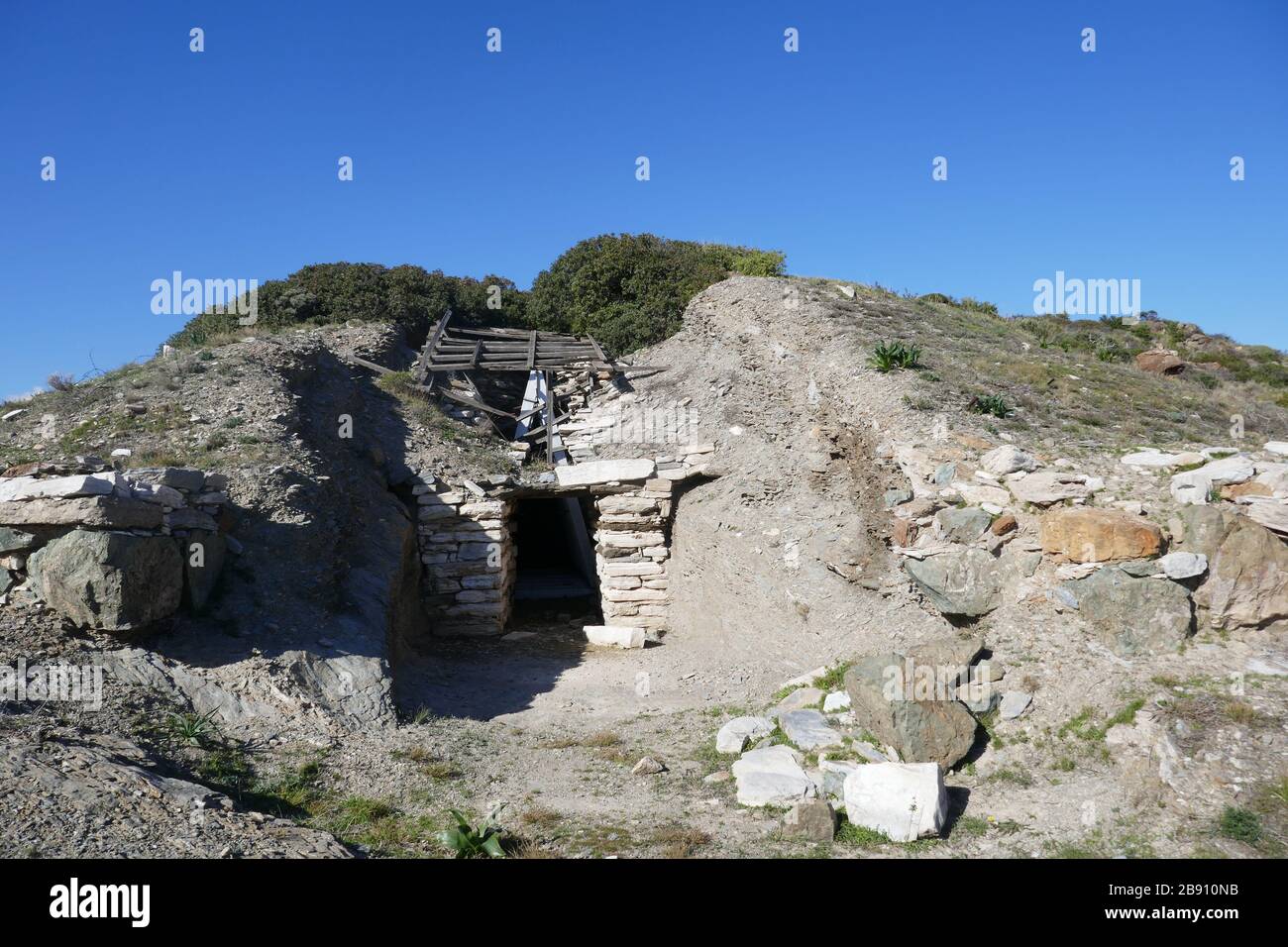 Archaeological Site of Thorikos, Greece Stock Photo - Alamy