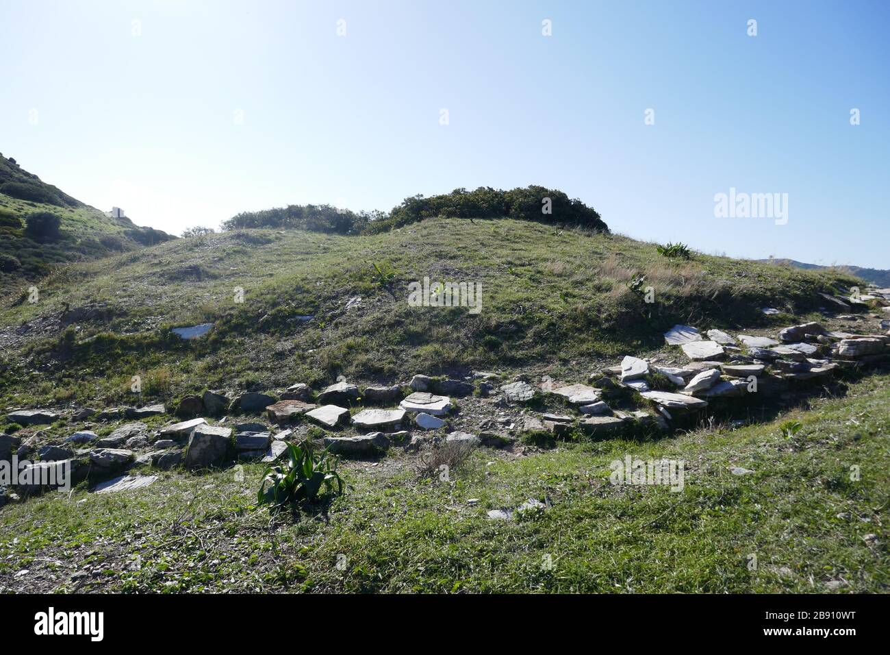 Archaeological Site of Thorikos, Greece Stock Photo - Alamy