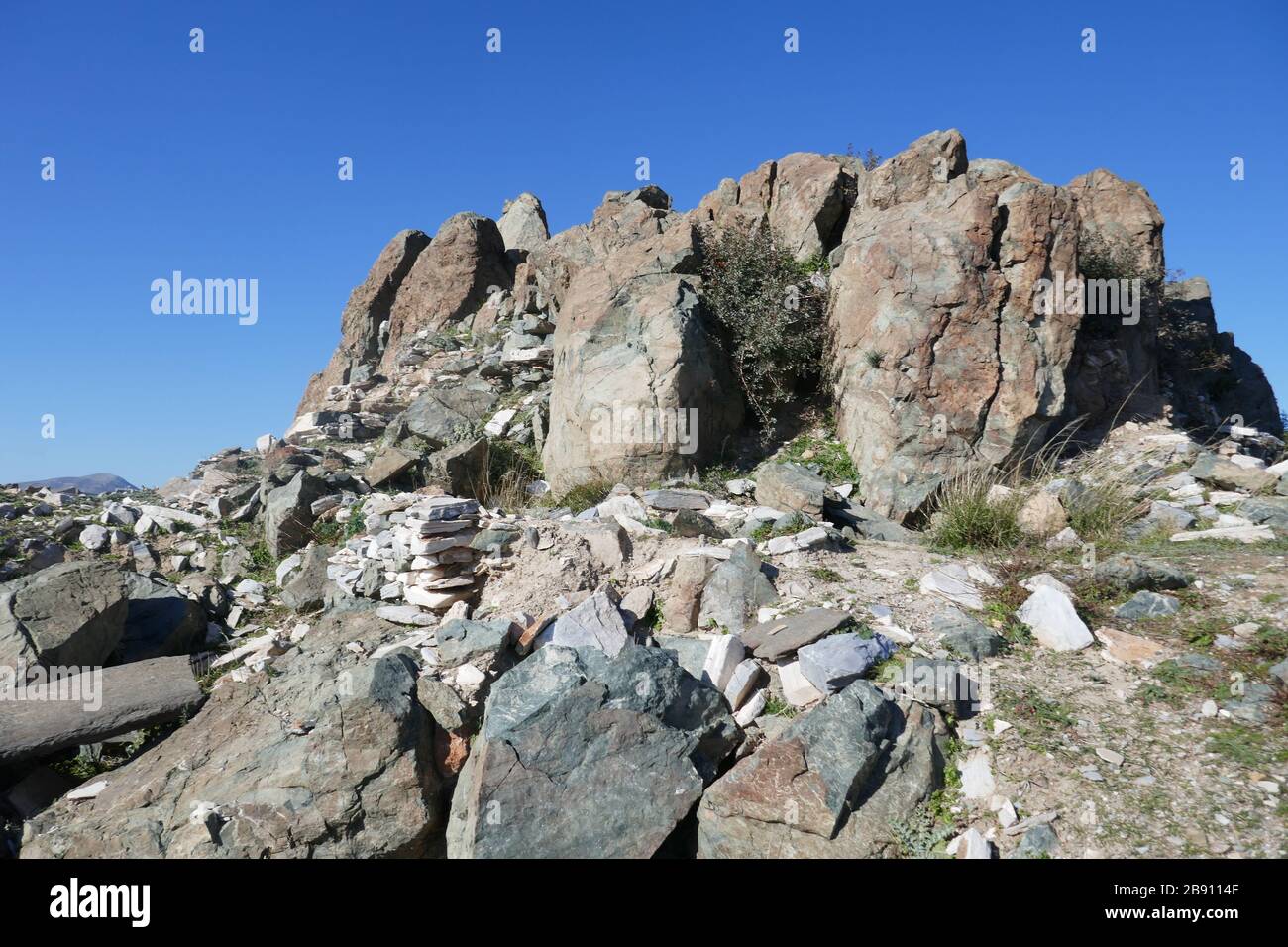 Archaeological Site of Thorikos, Greece Stock Photo - Alamy