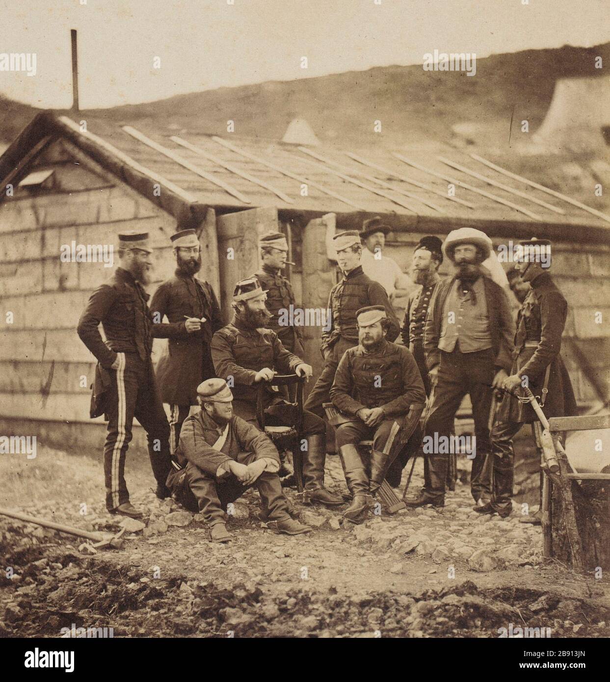 Officers of the 4th dragoons hi-res stock photography and images - Alamy