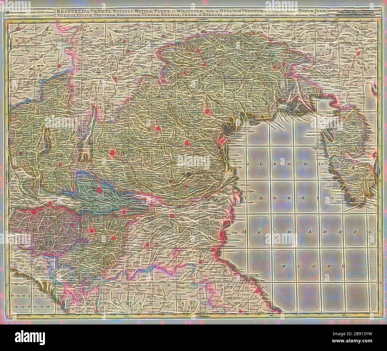 Map of veneta hi-res stock photography and images - Alamy