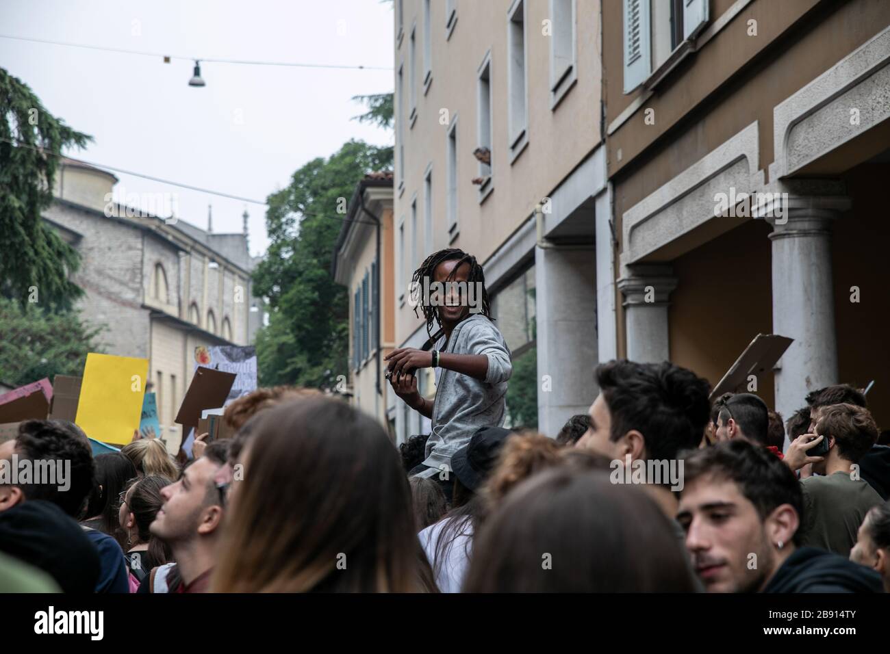 Youth activist on climate crisis Stock Photo - Alamy