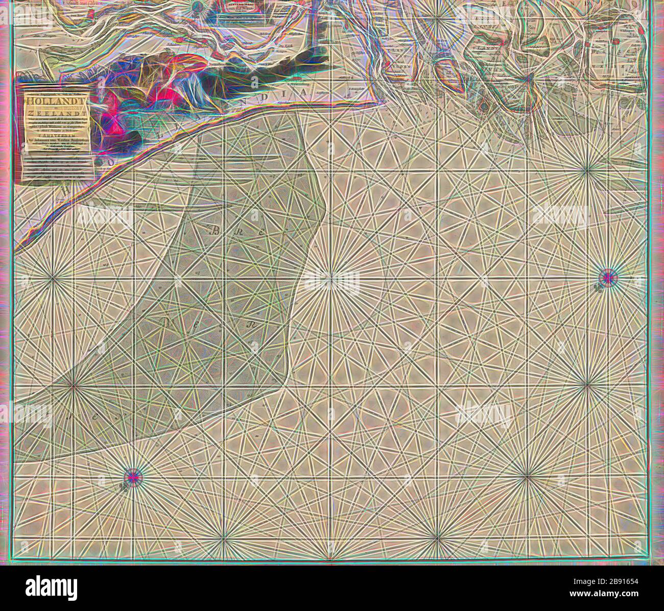 Map of walcheren hi-res stock photography and images - Alamy