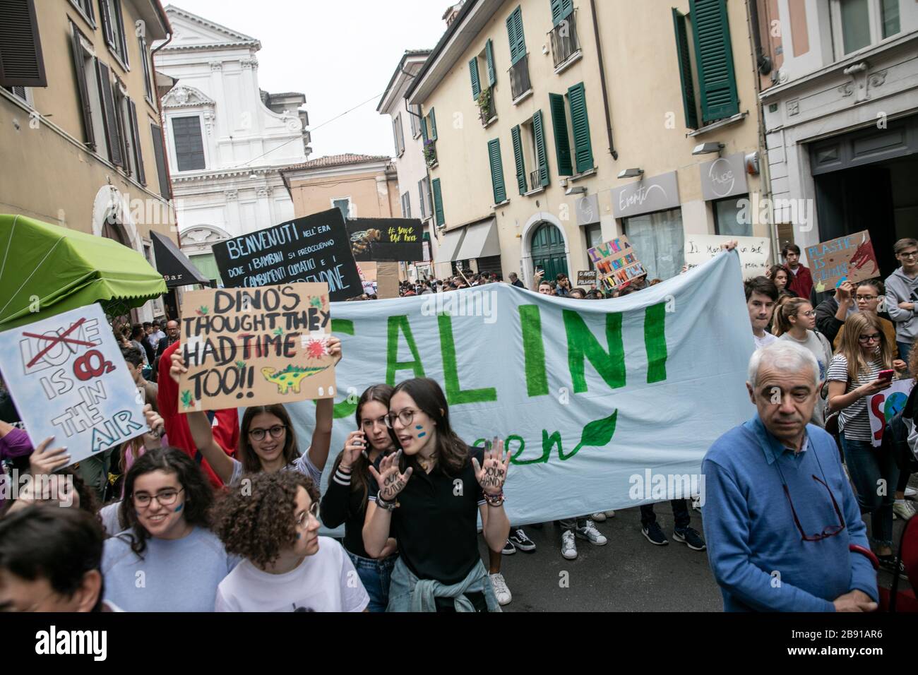 Youth activist on climate crisis Stock Photo - Alamy