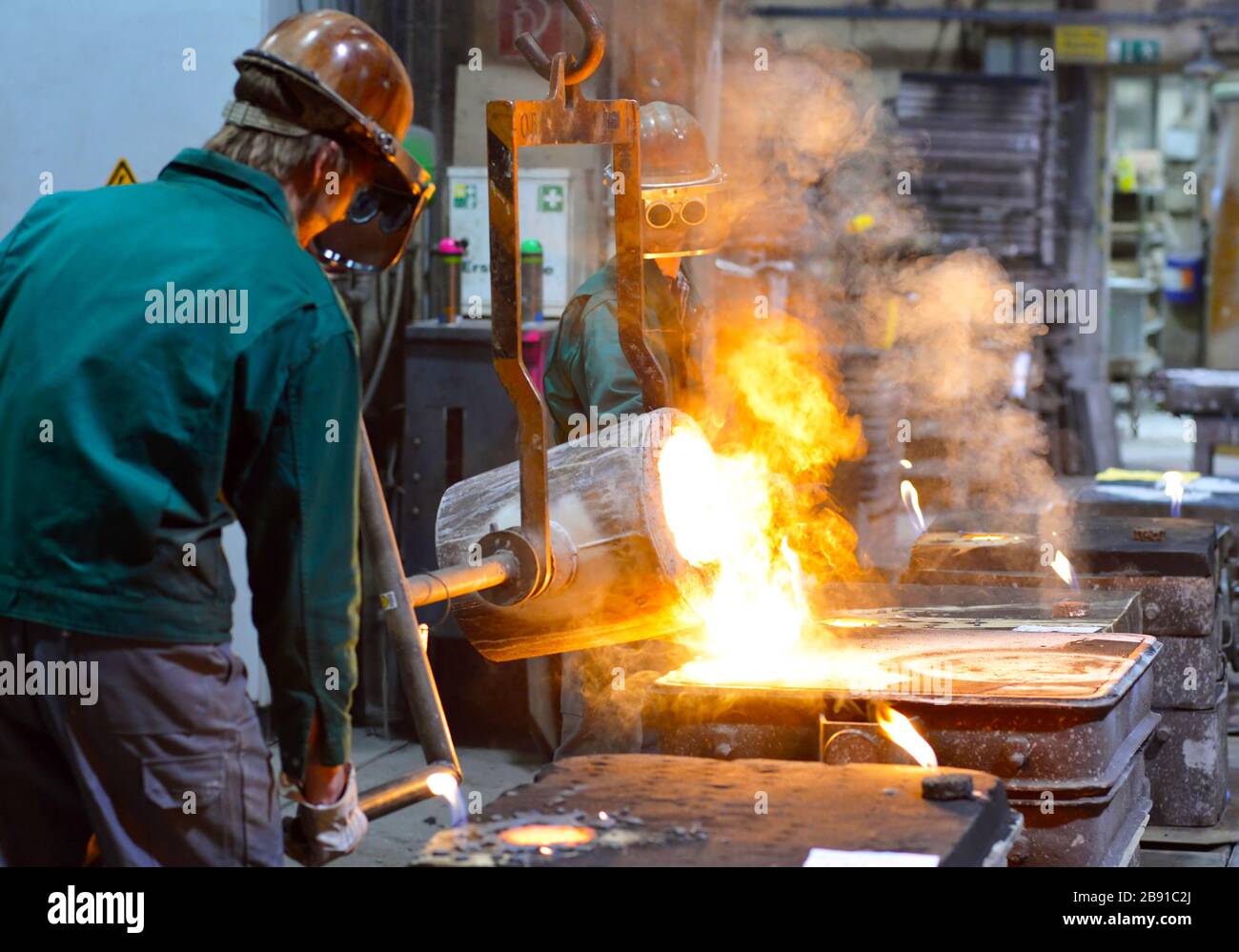 Fire metallurgy hi-res stock photography and images - Alamy