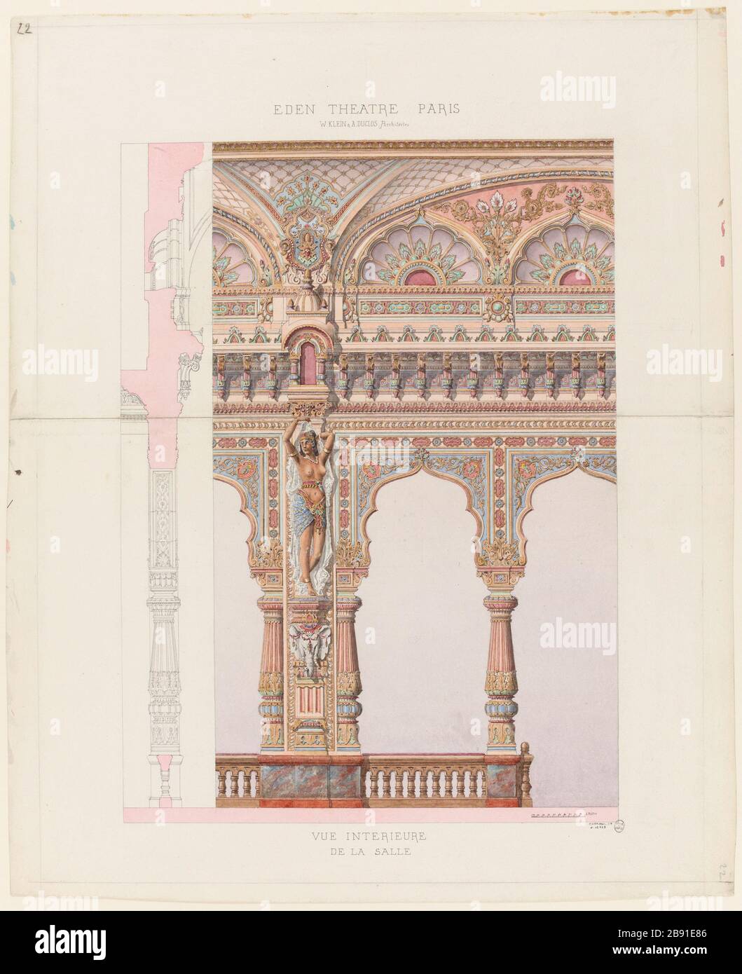 Eden theater interior hi-res stock photography and images - Alamy