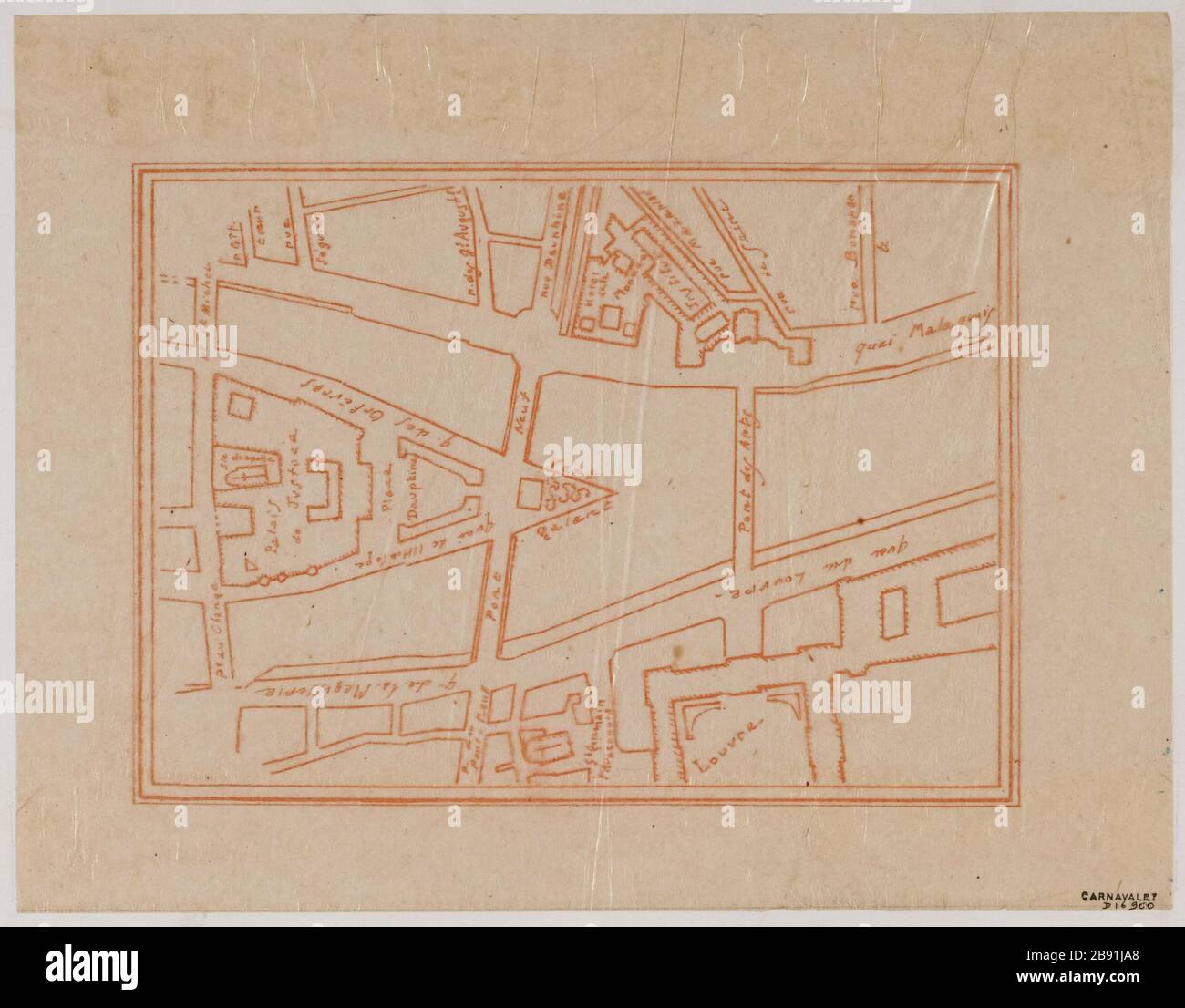 Survey design (western tip of the island of the City and its ...