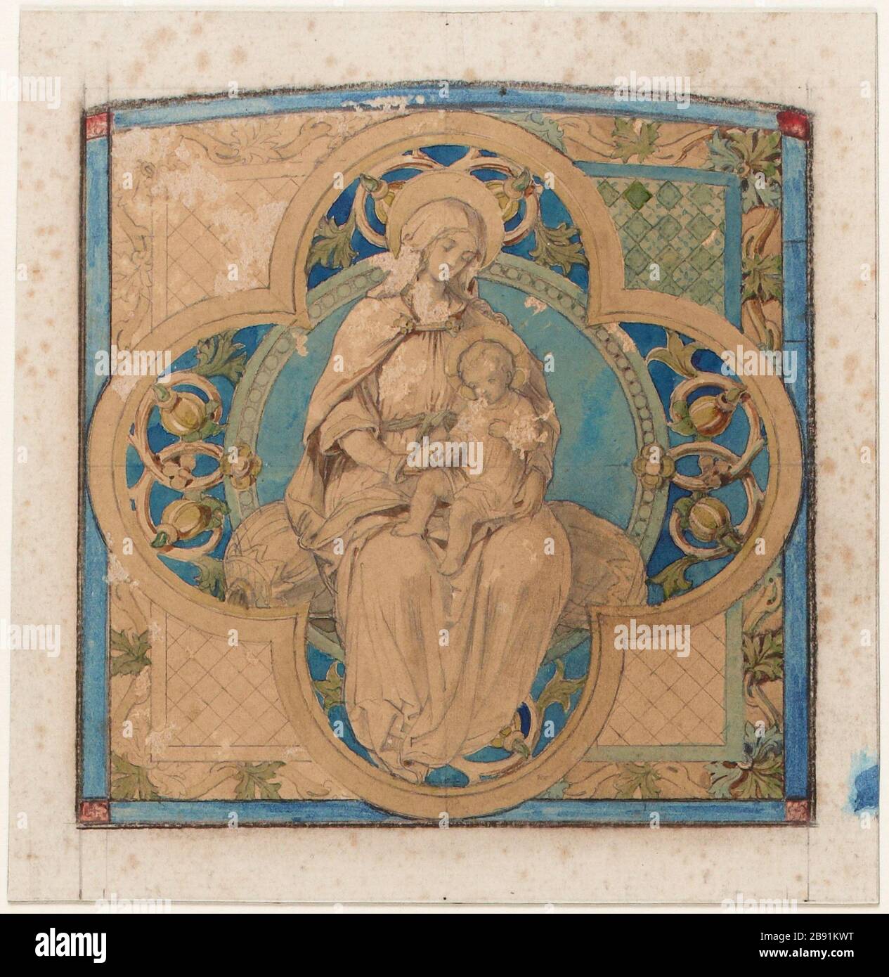 Divine virgin mary hi-res stock photography and images - Alamy