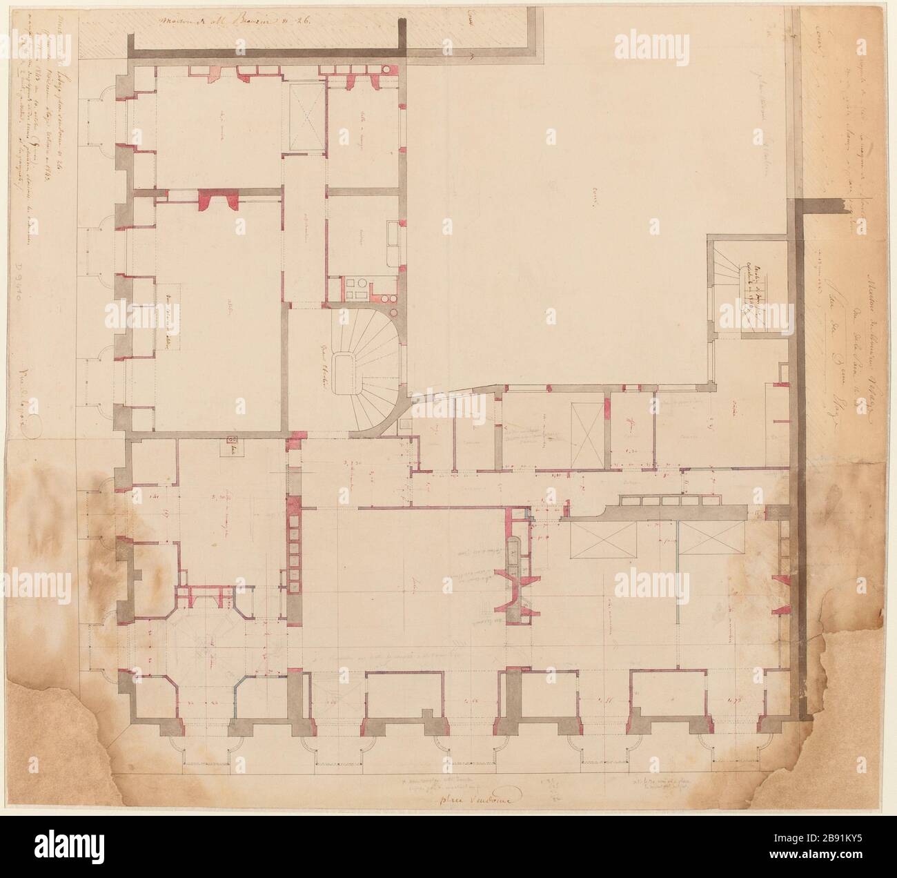 Map of vendome hi-res stock photography and images - Alamy