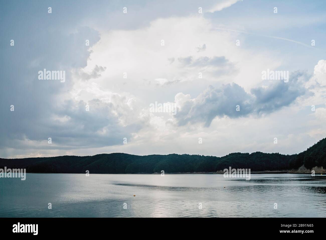 Clouds - Solina Lake in the Bieszczady Mountains in Poland - view from ...