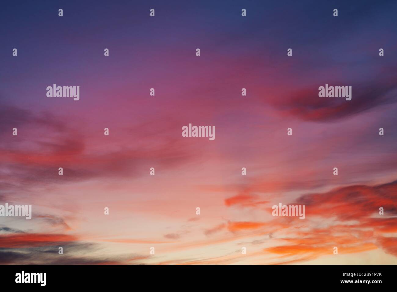 Epic sunset and cloud sky background Stock Photo - Alamy