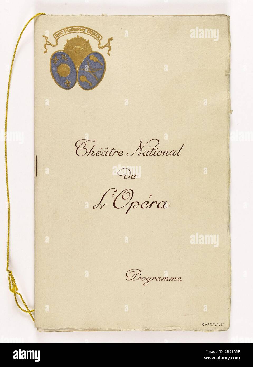 National Theater program opera, performance of Parsifal, 1914 (59 pages ...