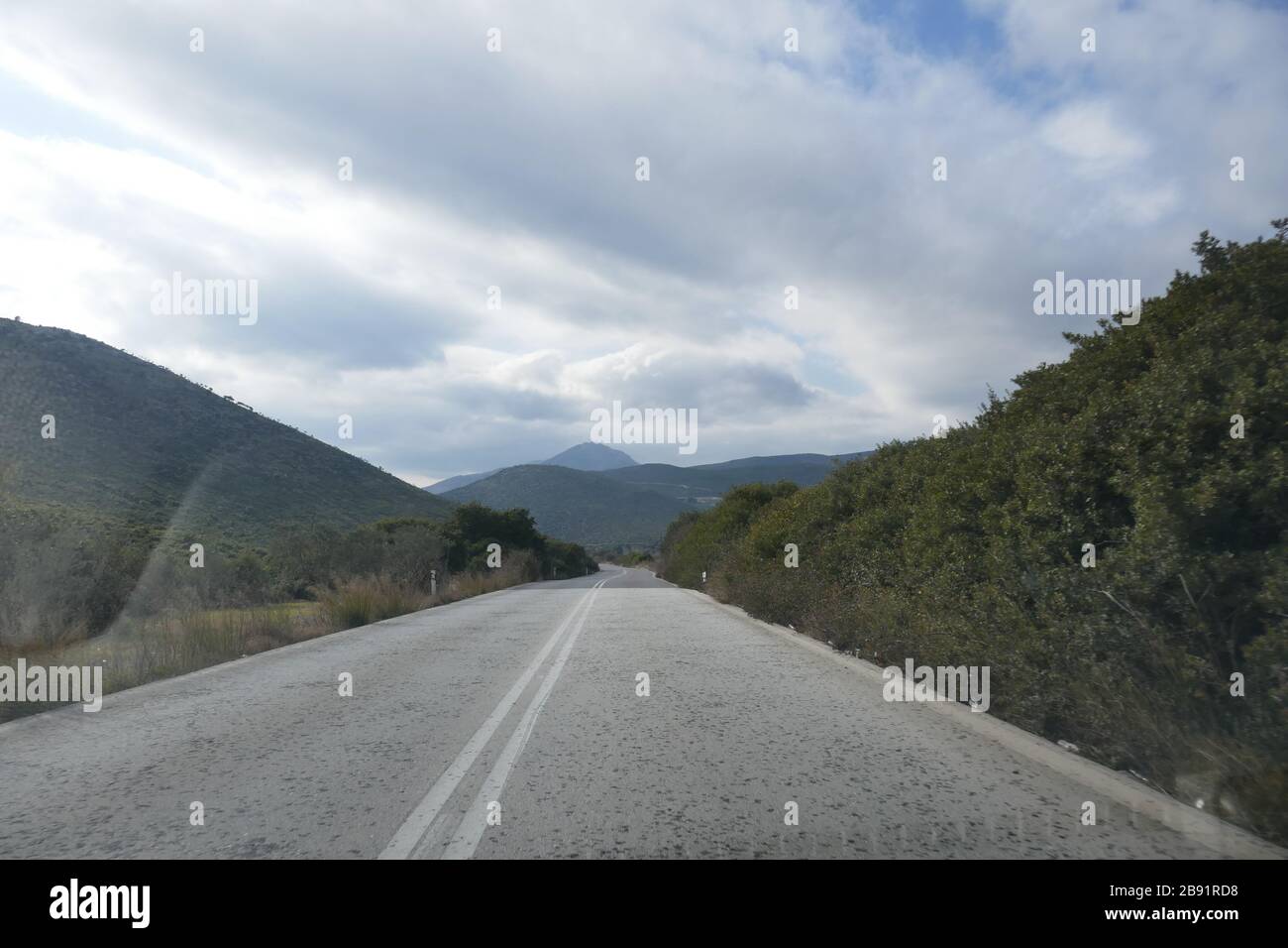 Arkadiko Bridge Mycenaean Bridge Stock Photo - Alamy