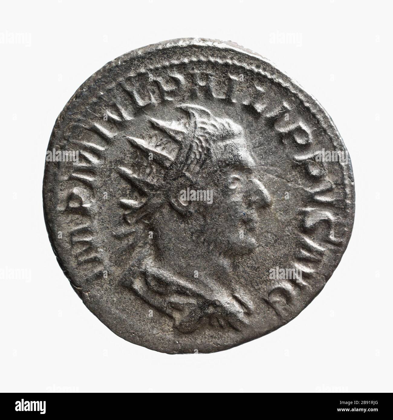 Roman emperor philip the arab portrait hi-res stock photography and ...