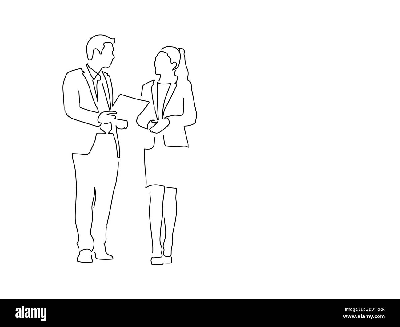 Worker line drawing, vector illustration design. People collection ...