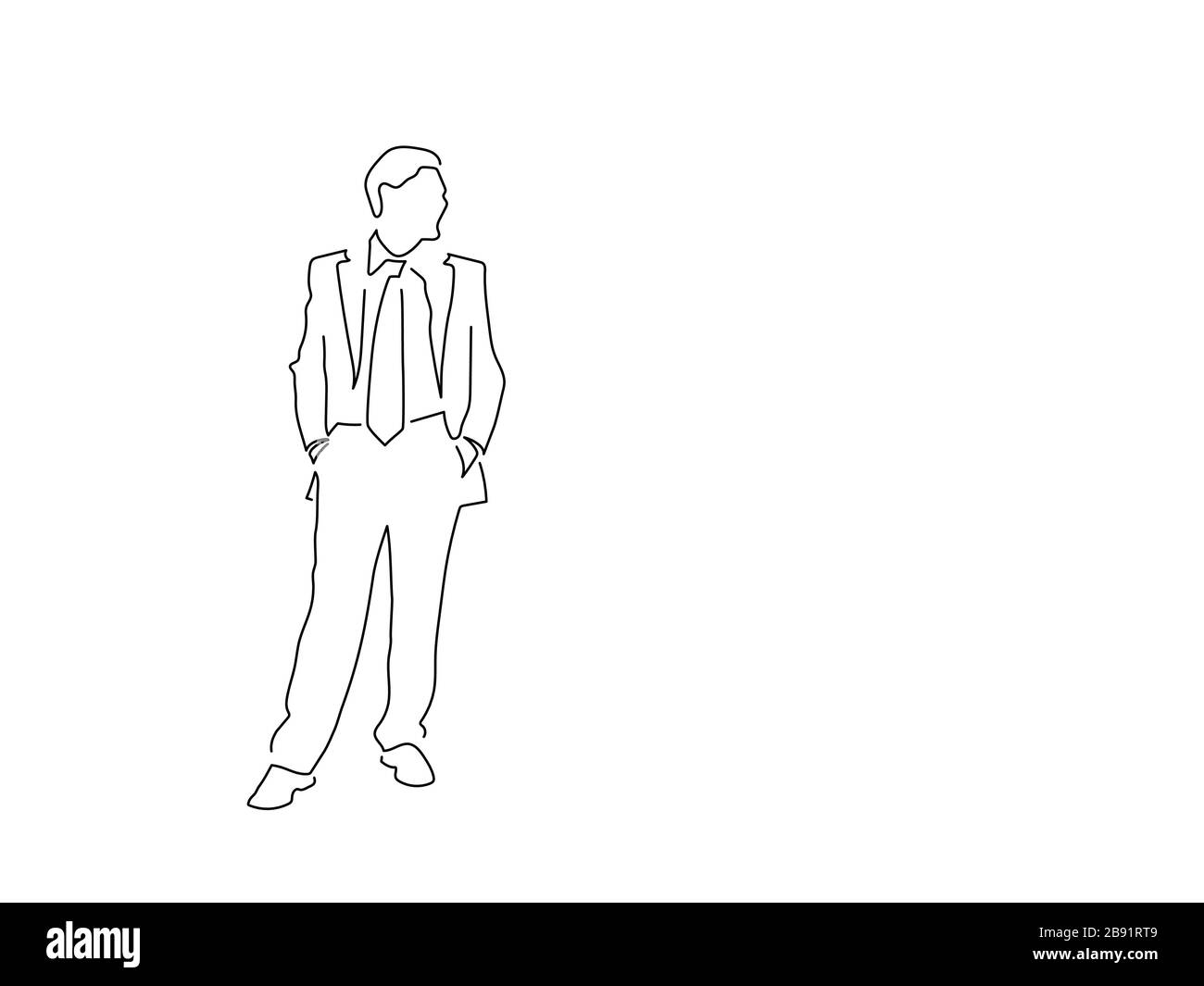 Worker line drawing, vector illustration design. People collection ...