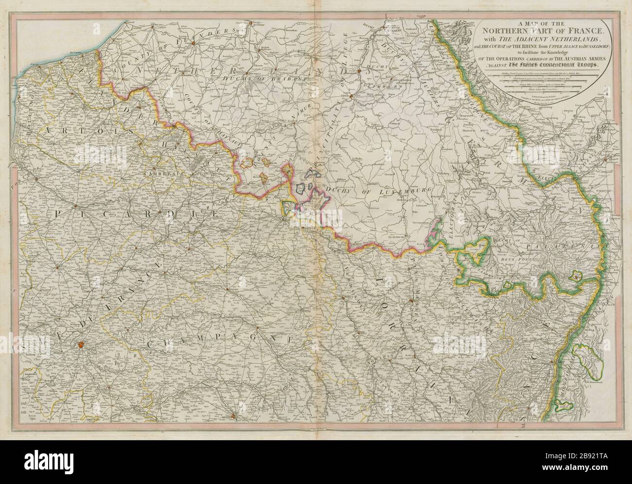 Northern France with the adjacent Netherlands… Duchy of Bouillon. FADEN ...