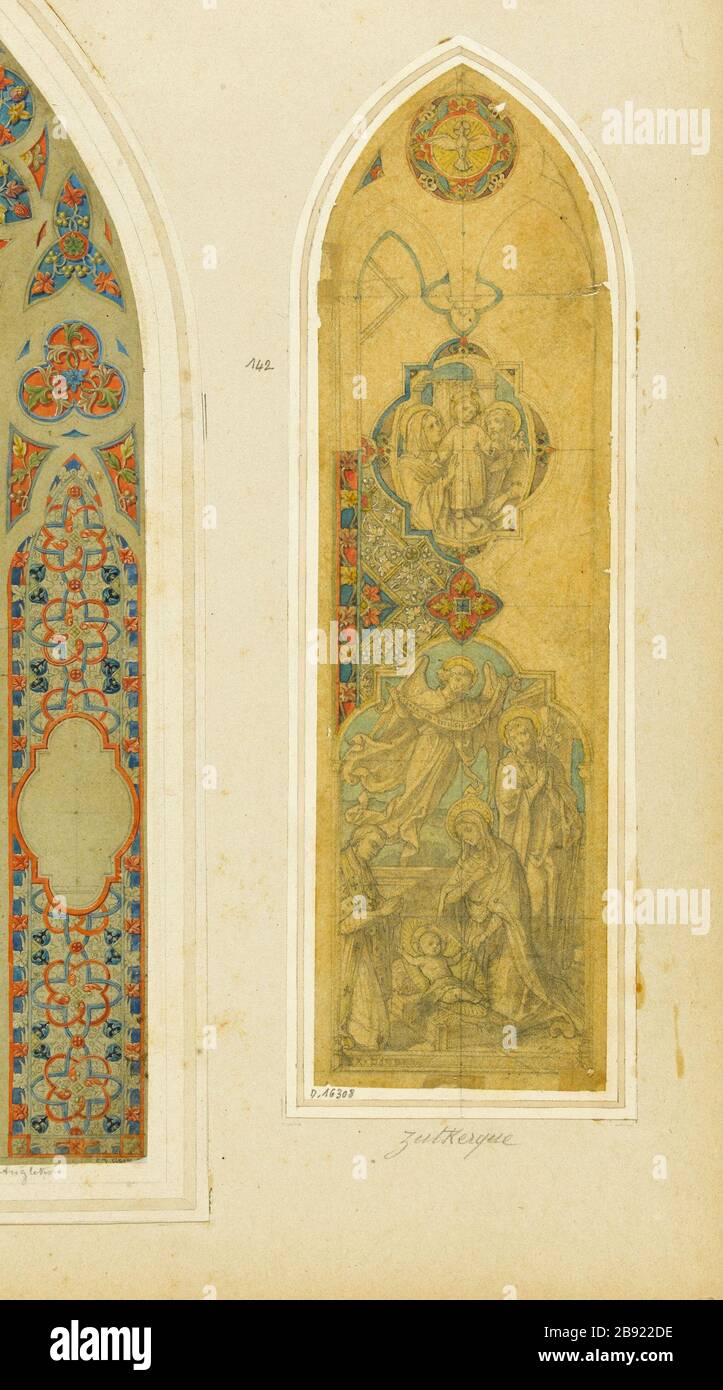 Vitrail mary jésus hi-res stock photography and images - Alamy