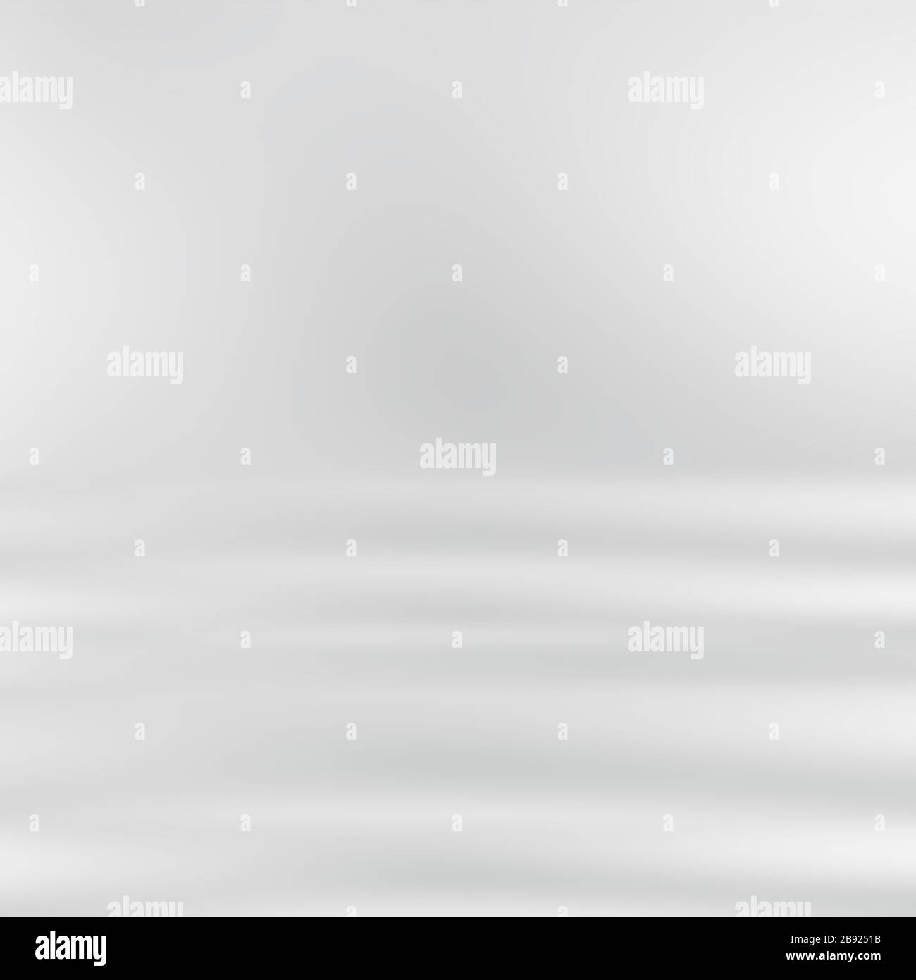 White grey gradient room background. Empty room light interior for your ...