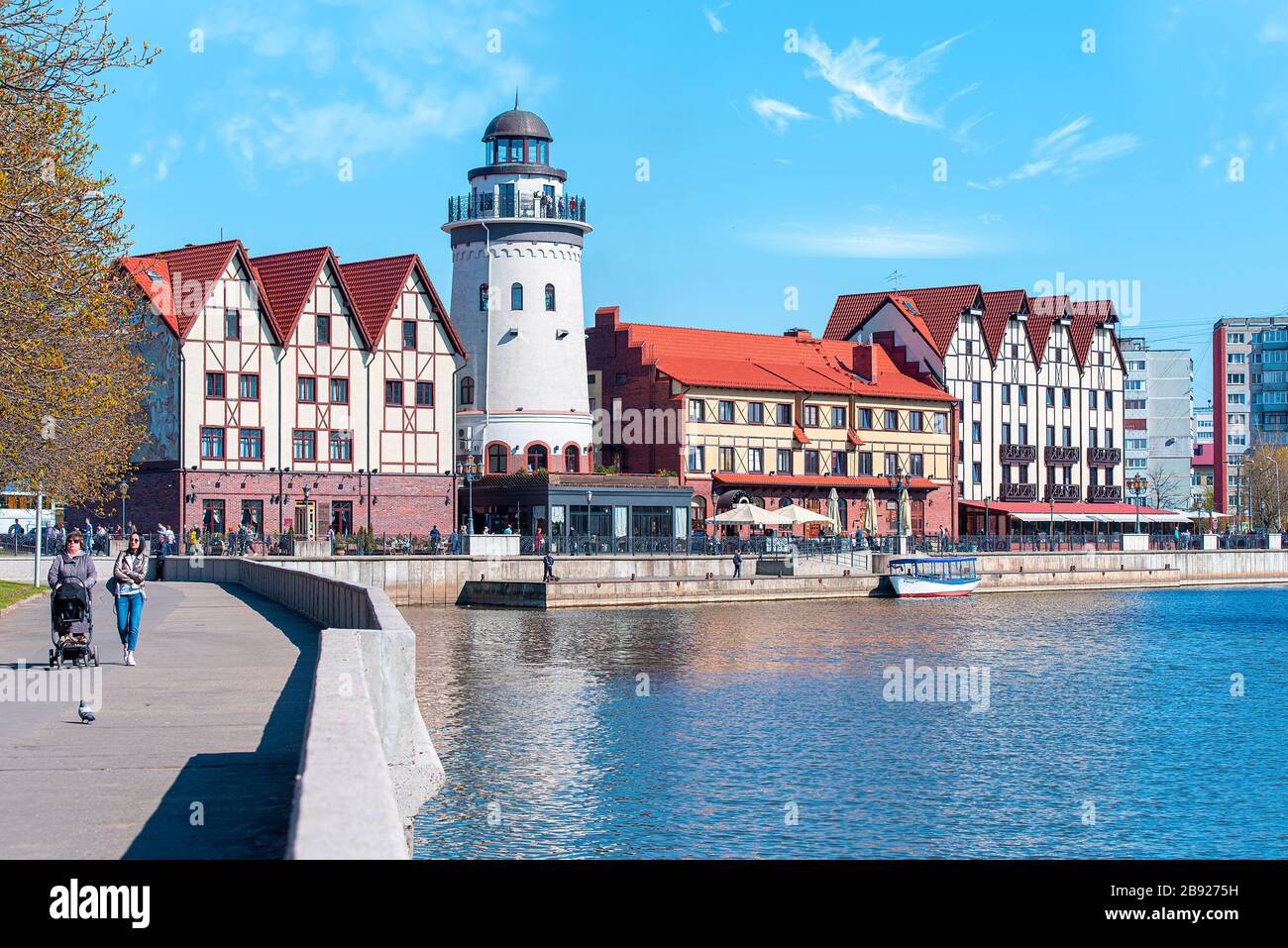 Old german architecture in kaliningrad hi-res stock photography and ...