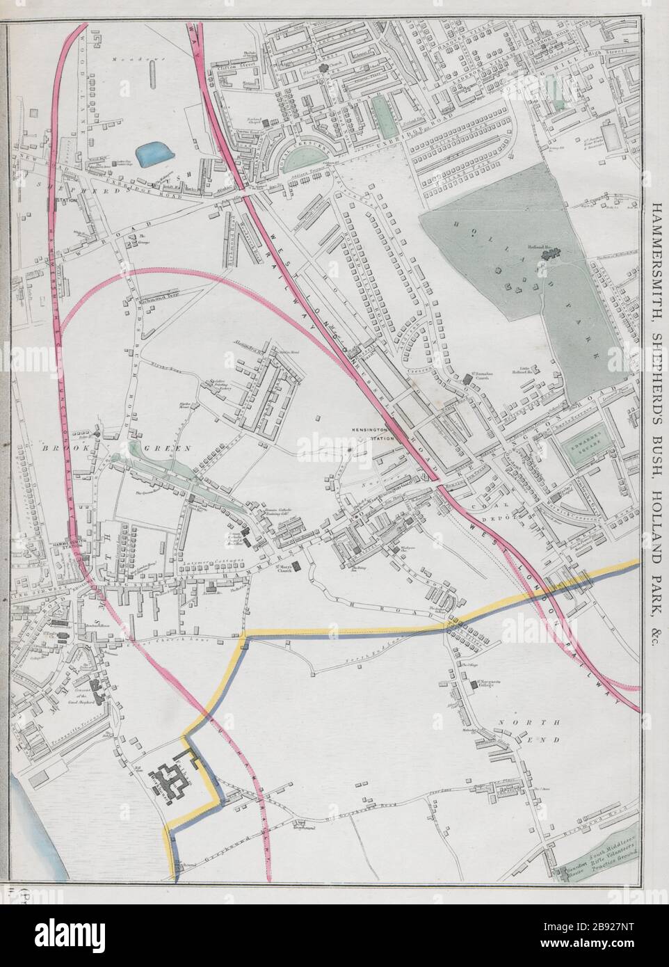 W LONDON. Hammersmith Holland Park Brook Green Shepherds Bush. WELLER ...