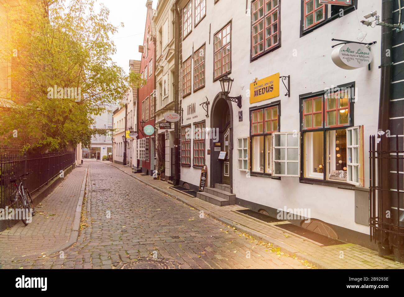 Beautiful medieval center hi-res stock photography and images - Alamy