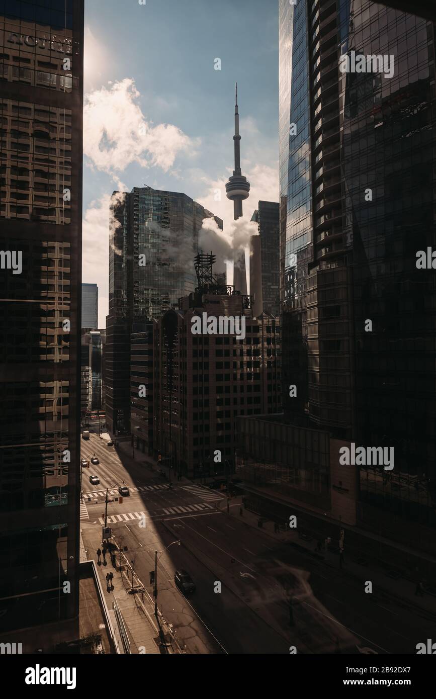 Cn tower background hi-res stock photography and images - Alamy
