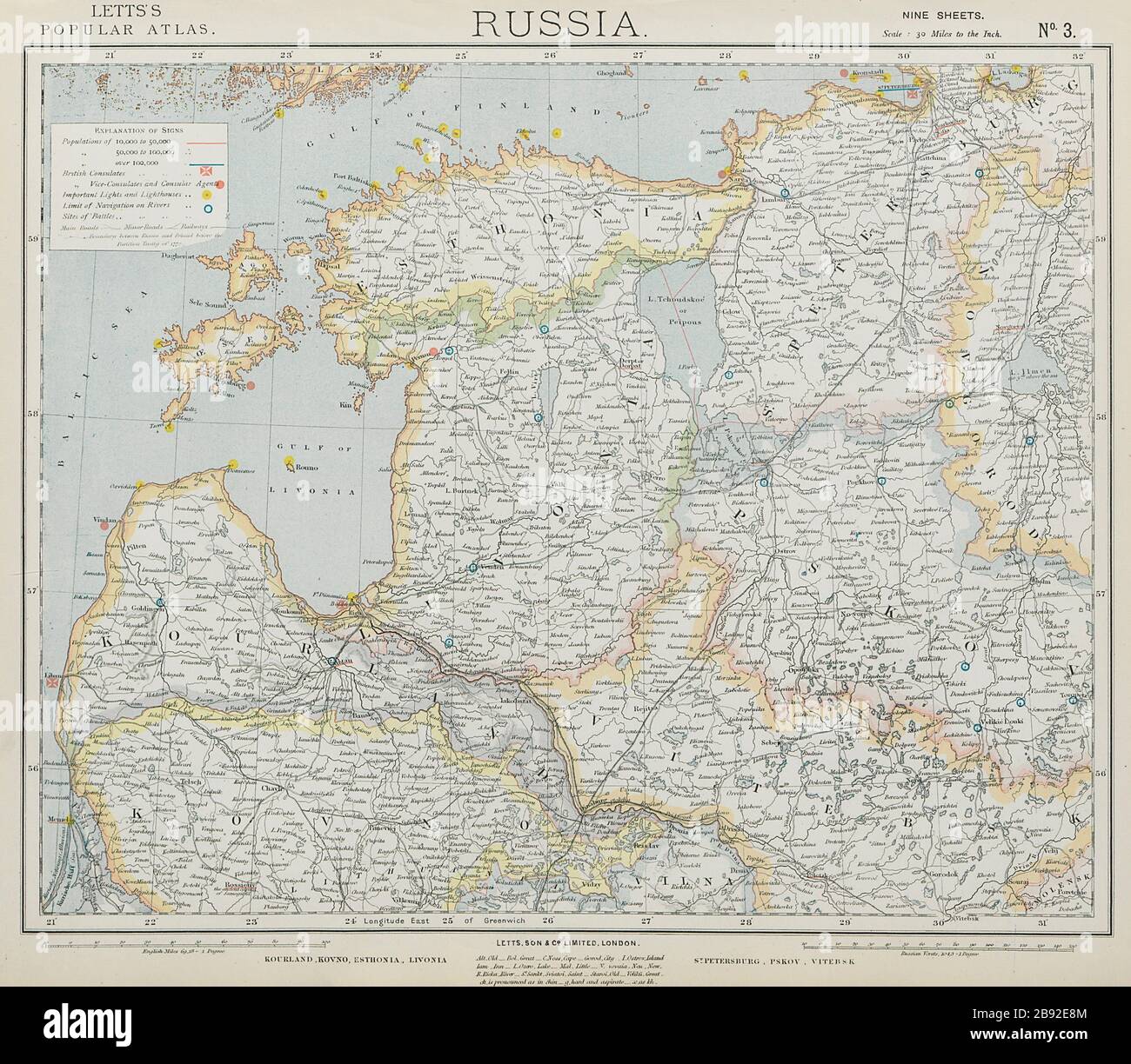 Kaunas map hi-res stock photography and images - Alamy