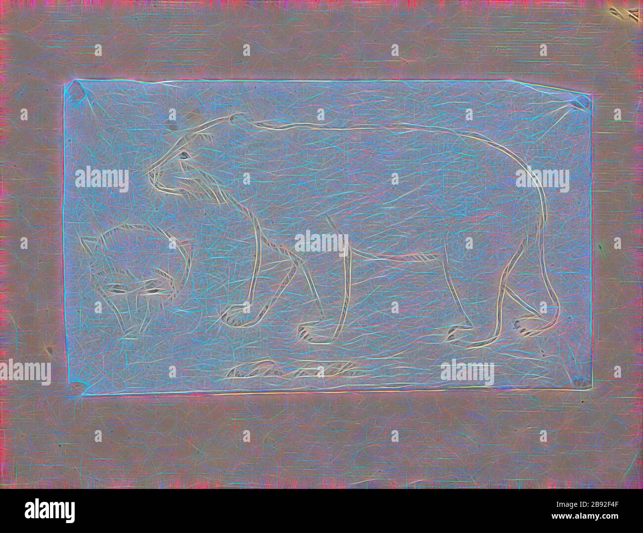 Ursus ornatus, Print, Ursus is Latin for bear., 1700-1880, Reimagined ...