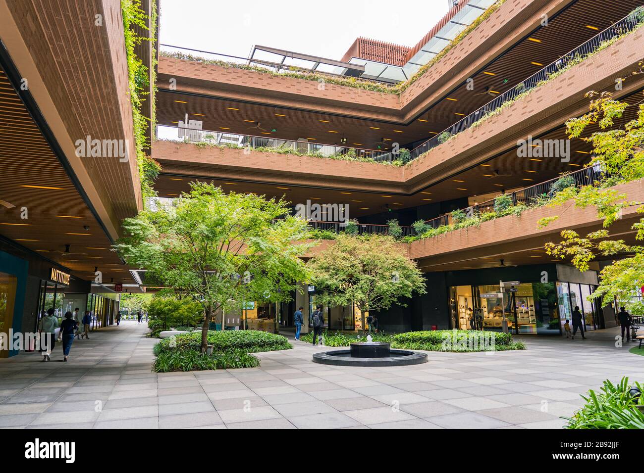 SHANGHAI, CHINA - NOVEMBER 10, 2018. Ruihong Tiandi Shopping Mall ...