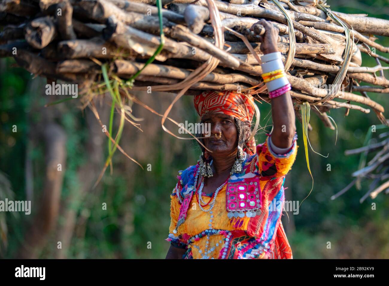 Gypsy lambani woman hi-res stock photography and images - Alamy