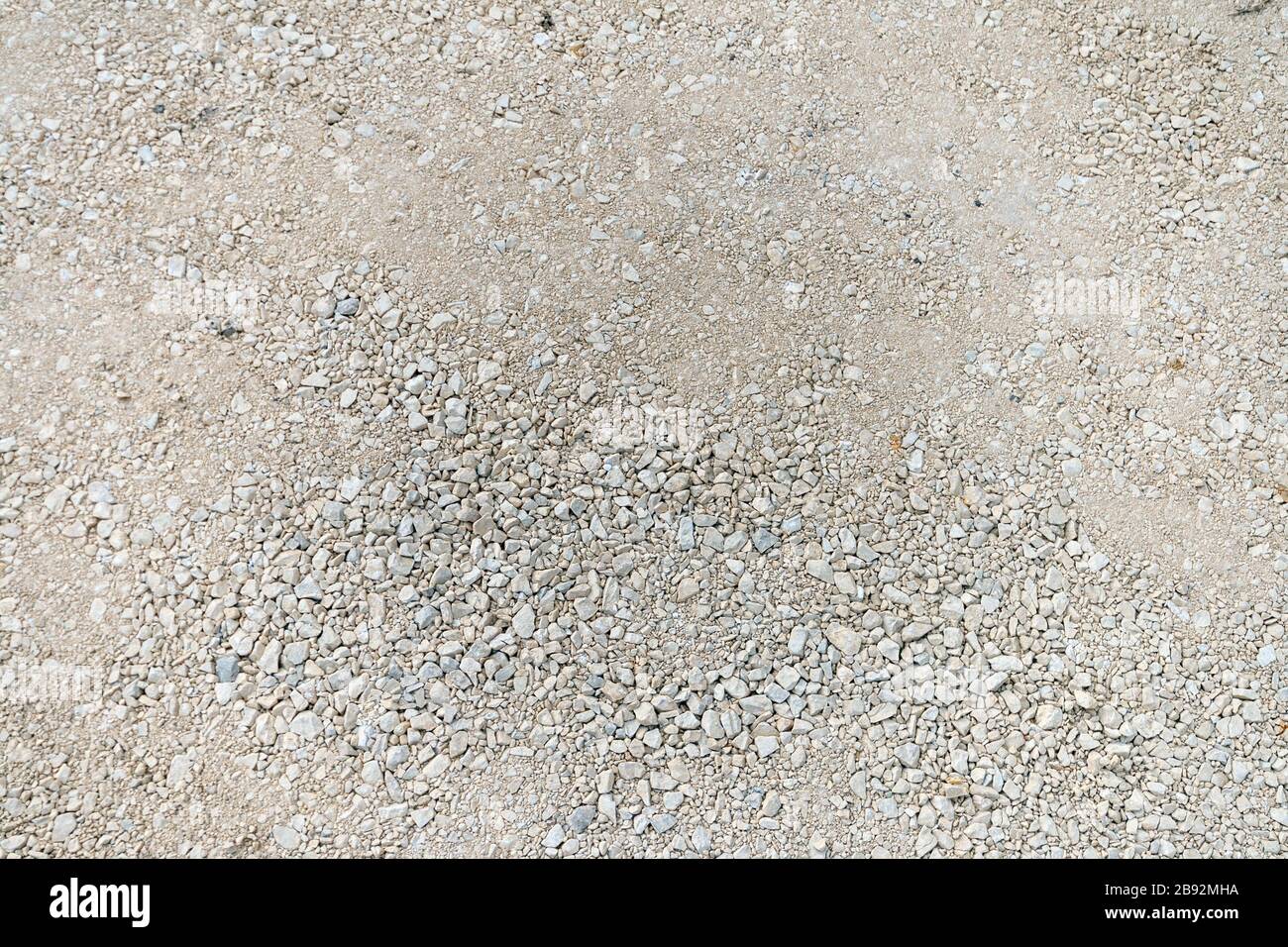 Crushed gravel texture on the ground Stock Photo - Alamy
