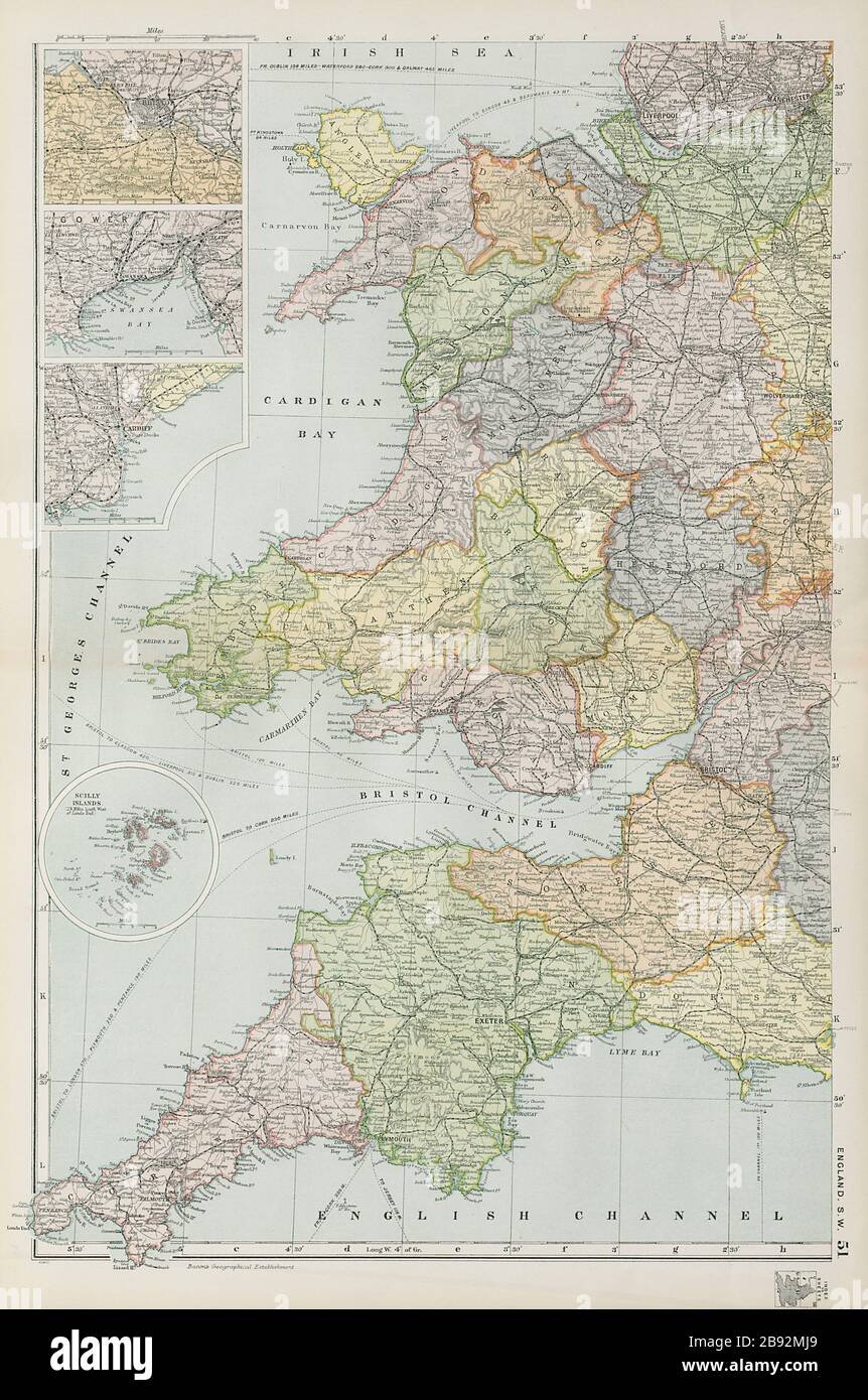 Old maps of london 1900 hi-res stock photography and images - Alamy