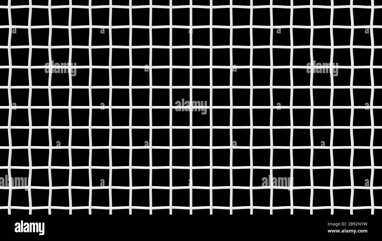 3D rendering of a mesh grid woven grid isolated even background Stock ...