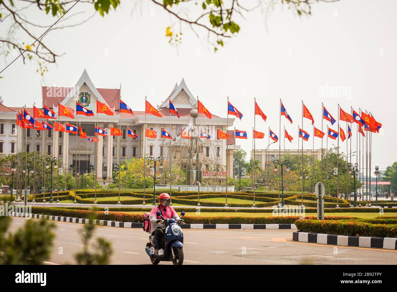 Lao revolutionary peoples party hi-res stock photography and images - Alamy
