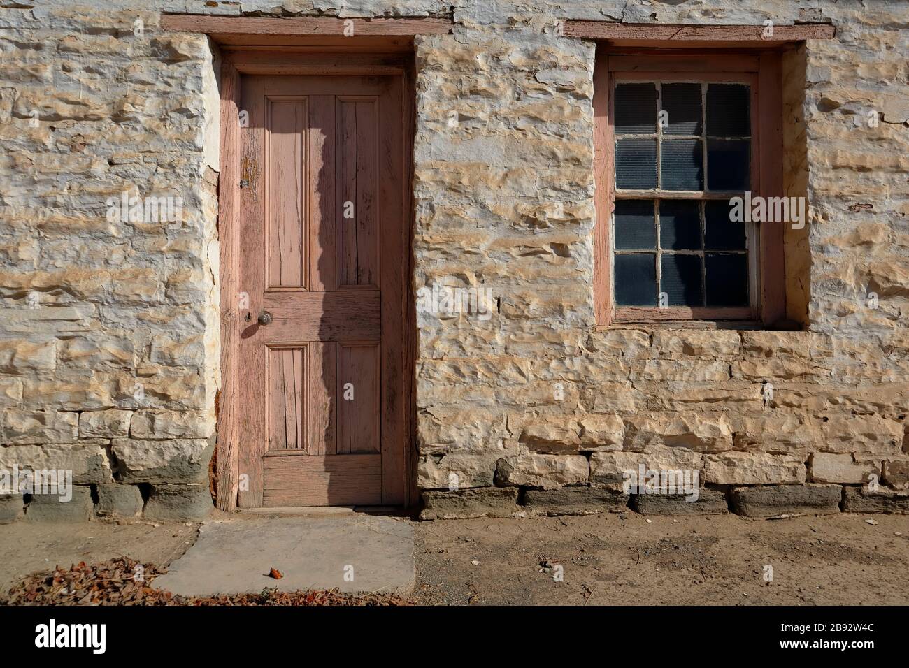 Quaint old buildings in the Karoo village of Sutherland, Northern Cape ...