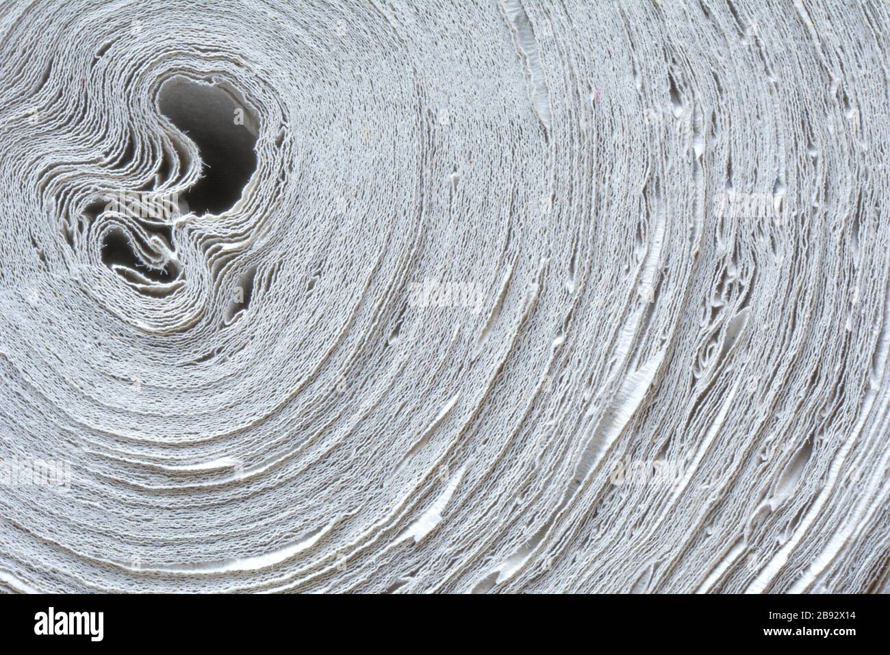 Toilet paper roll closeup background. Paper texture Stock Photo - Alamy