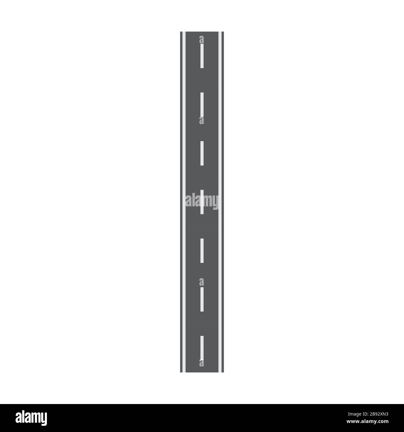 I letter for Road or street font. Flat and solid color vector ...