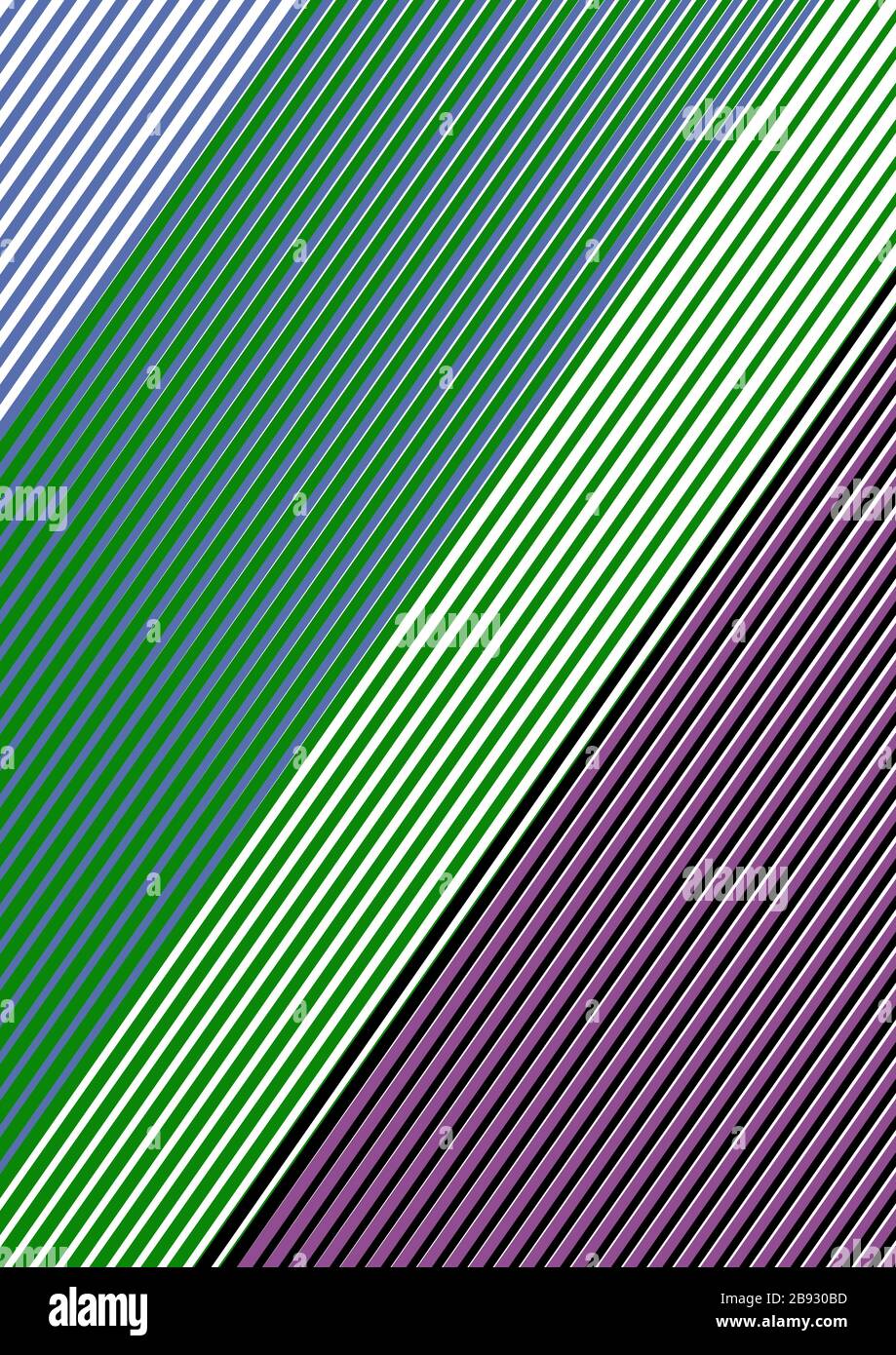 Template for the text intersection of colored stripes Stock Vector ...