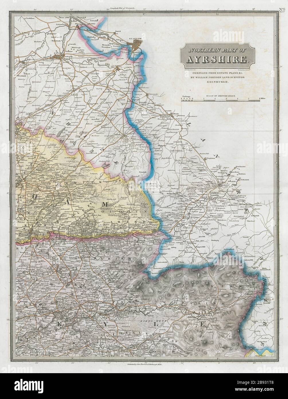 Ayrshire north-east. Kilmarnock Glasgow Paisley East Kilbride. THOMSON ...