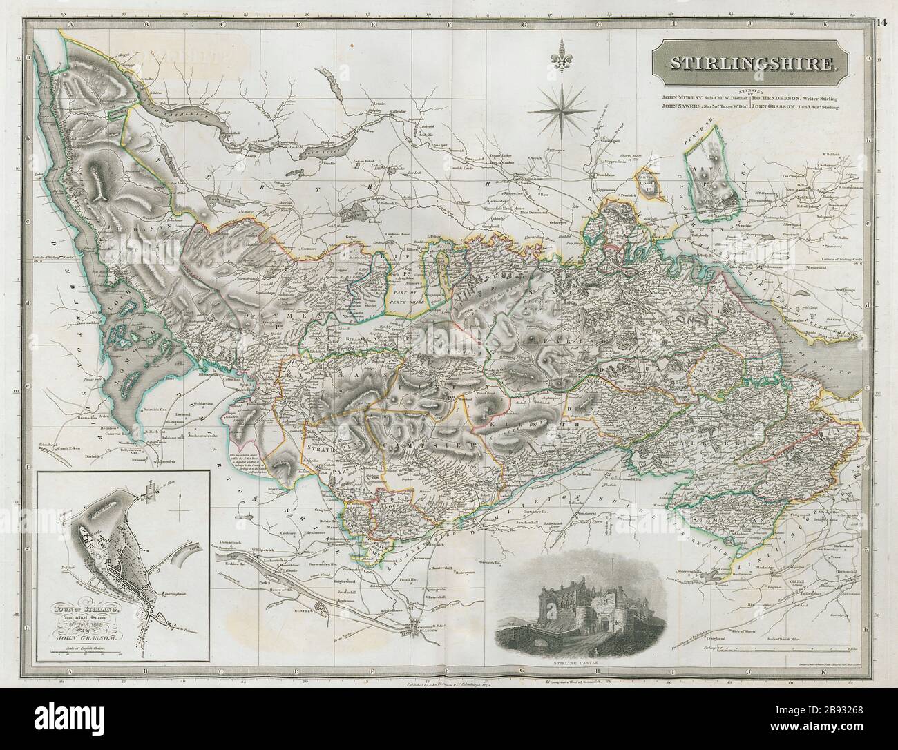 Henderson map hi-res stock photography and images - Alamy