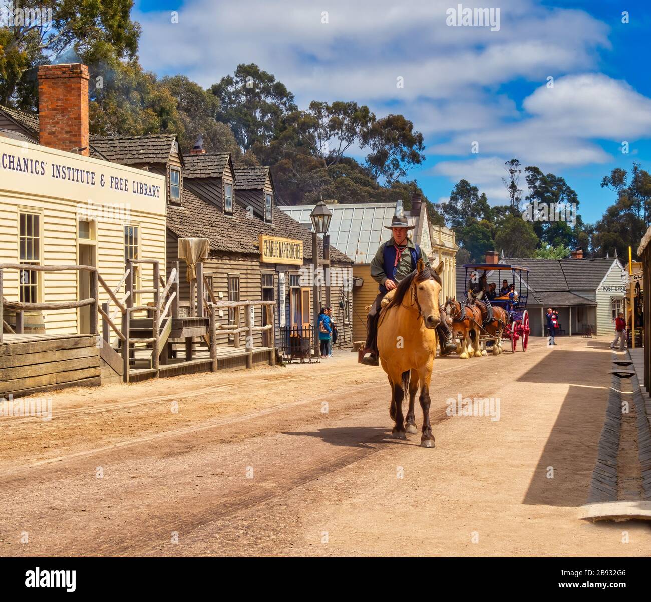 Sovereign hill melbourne hi-res stock photography and images - Alamy
