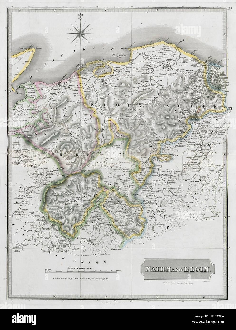 Nairn & Elgin. Morayshire. Speyside. Grantown Dufftown Forres. THOMSON ...