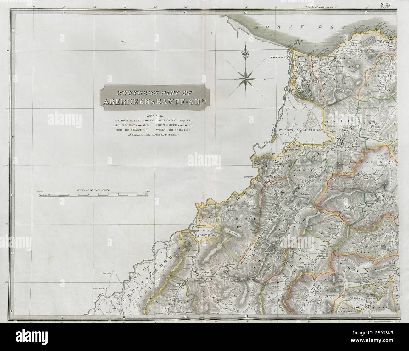 Aberdeen & Banffshires north-west. Speyside. Cullen Dufftown. THOMSON ...