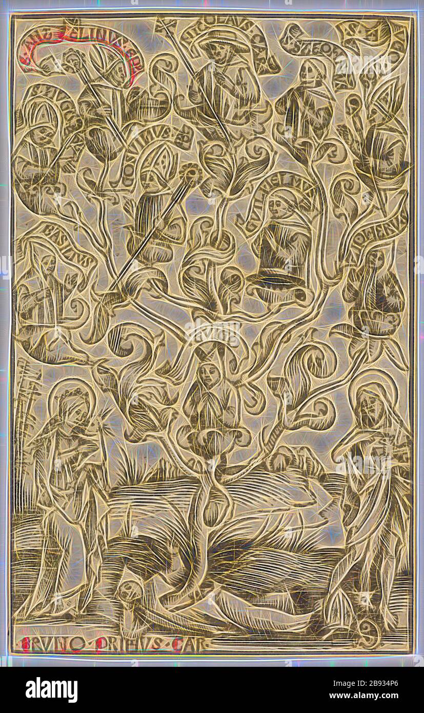 Family tree of the saints of the Carthusian Order, 15 January 1510 ...