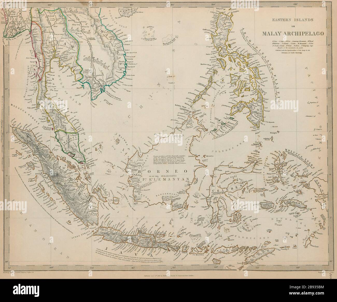 MALAY ARCHIPELAGO Indonesia Malaysia Philippines Indochina Indies SDUK ...